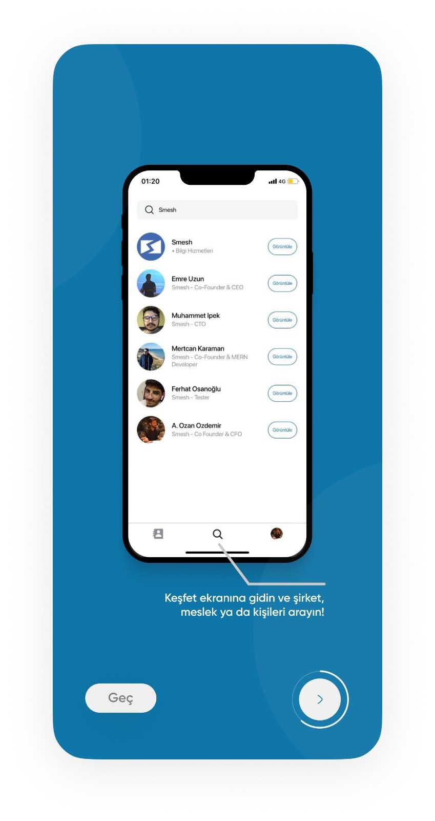 Smesh ile Kartvizitinizi Anında Güncelleyin - Enterprise Next